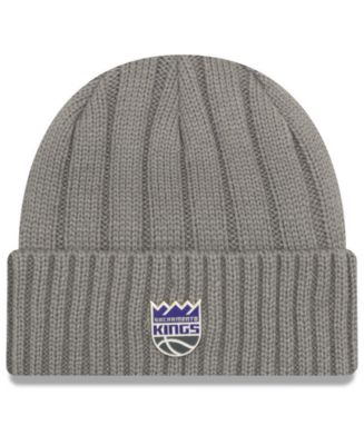 New Era Sacramento Kings Metal Cuffed Knit Hat - Macy's