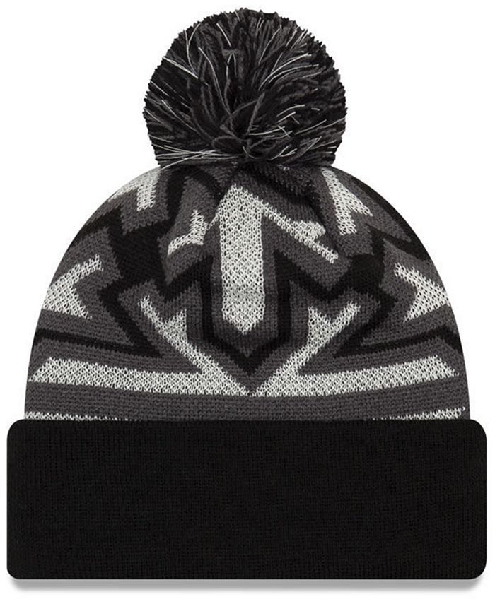 New Era Brooklyn Nets Glowflake Cuff Knit Hat - Macy's