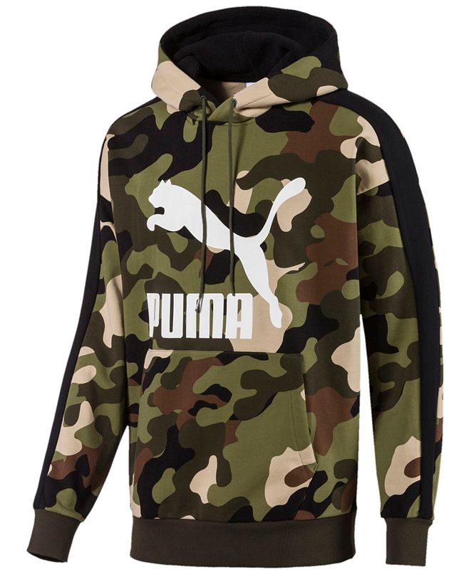 Puma Men's Camo-Print Logo Hoodie & Reviews - Hoodies & Sweatshirts ...