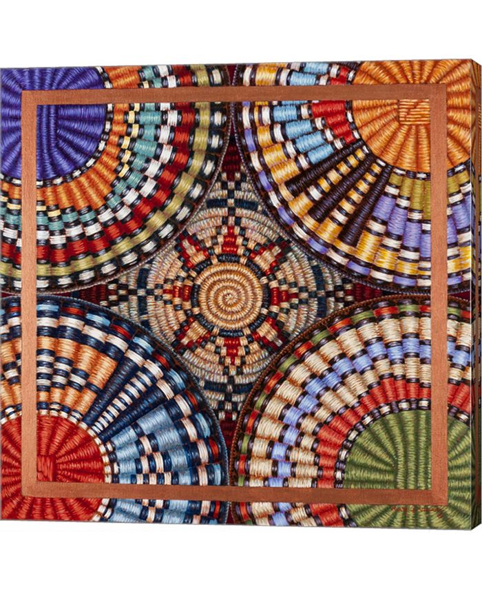 Metaverse Heritage Symbols by Marty Lemessurier Canvas Art - Macy's