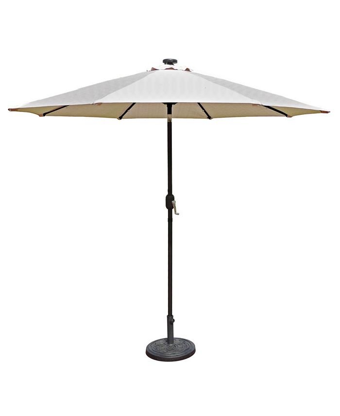 Blue Wave Mirage Fiesta 9' Octagonal Market Umbrella - Olefin Canopy ...