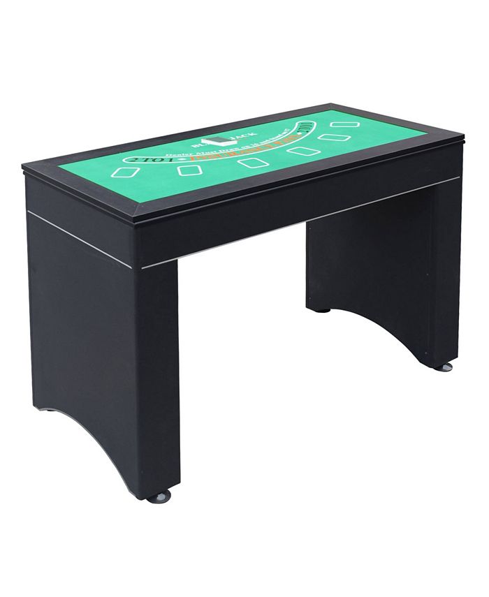 Blue Wave Blue Wave 4-in-1 Multi Game Casino Table - Macy's