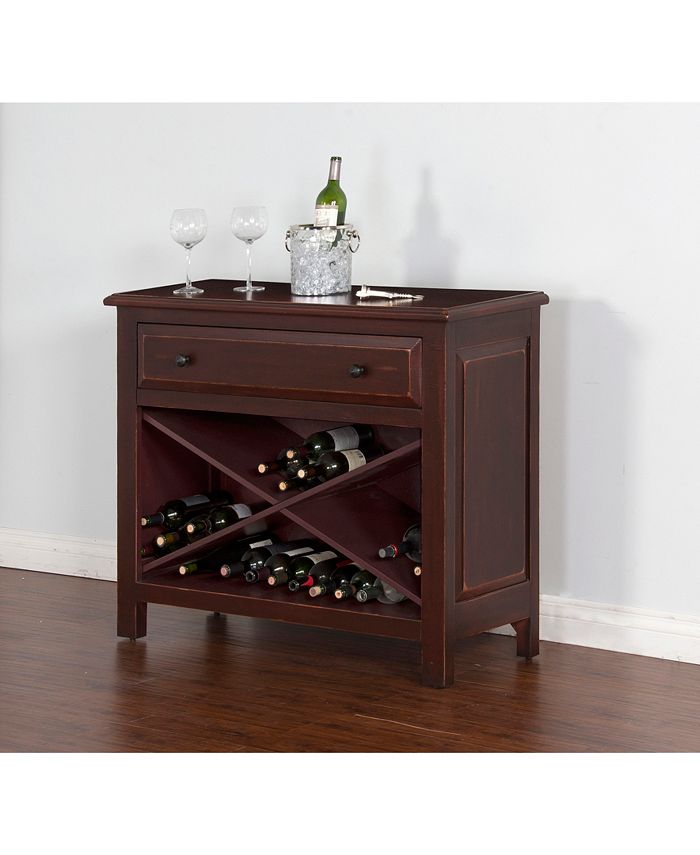 Sunny Designs Red Accent Chest - Macy's