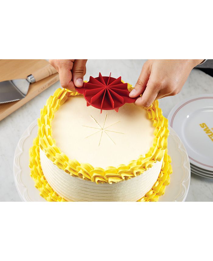 Cake Boss 2-Pc. Plastic Cake Slice Marker Set - Macy's