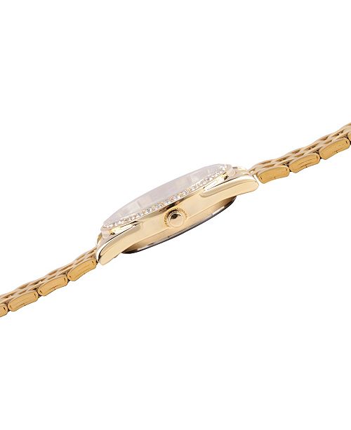 ewatchfactory Disney Minnie Mouse Women's Gold Alloy Glitz Watch ...