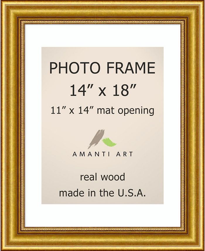 Amanti Art Townhouse Gold 14" X 18" Matted to 11" X 14" Opening Wall ...