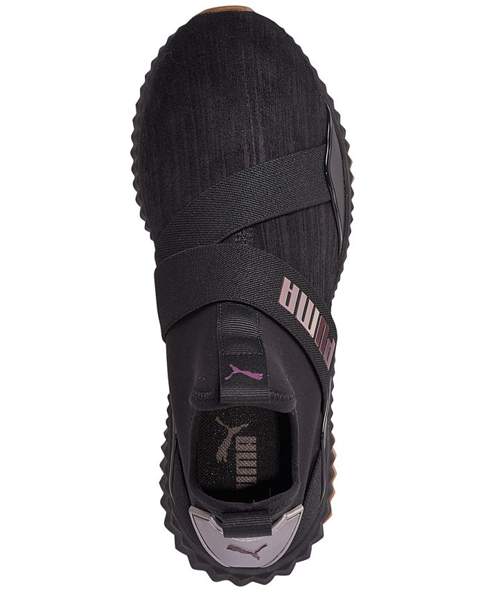 Puma Women's Defy Mid Luxe Casual Sneakers from Finish Line - Macy's