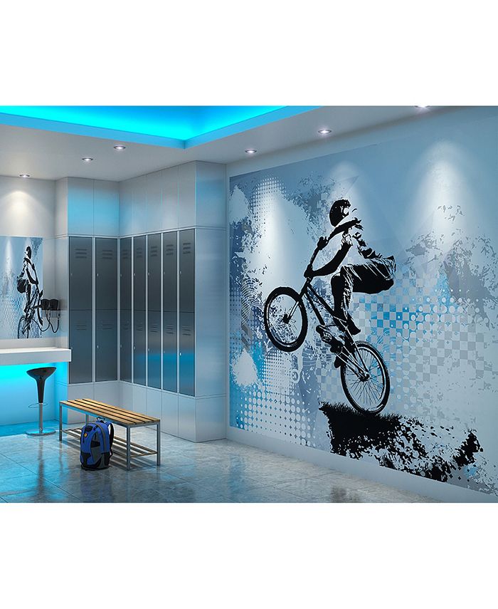 Brewster Home Fashions Bmx Biking Wall Mural - Macy's
