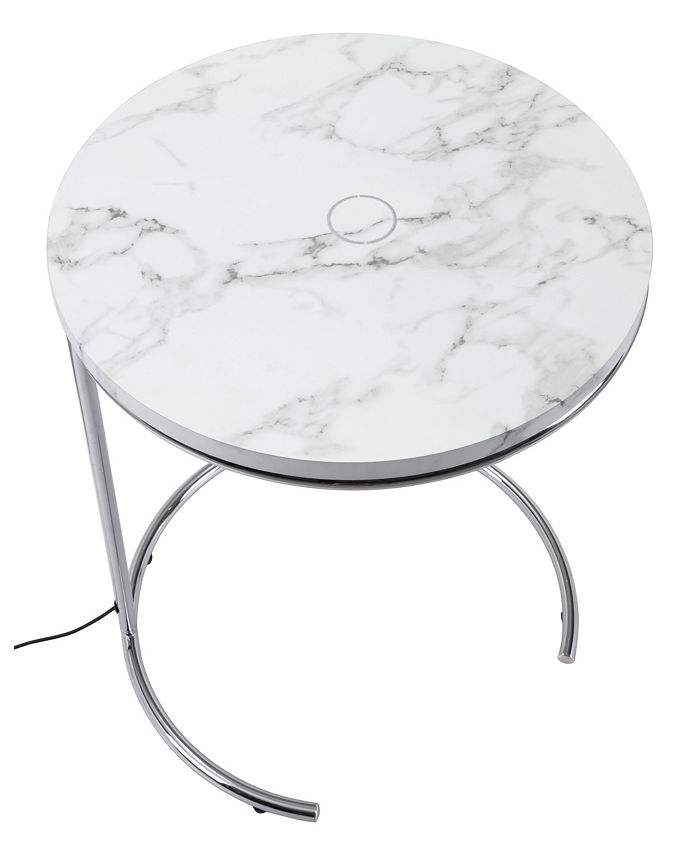 Zuo Kensington Wireless Charging Side Table - Macy's