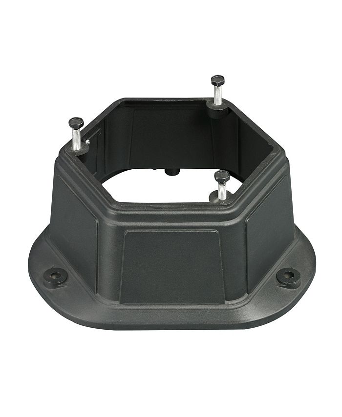 Macy's Collection Outdoor street lamp base in Charcoal - Macy's