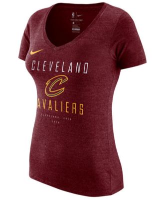 Nike Women's Cleveland Cavaliers Dri V-Neck T-Shirt - Macy's