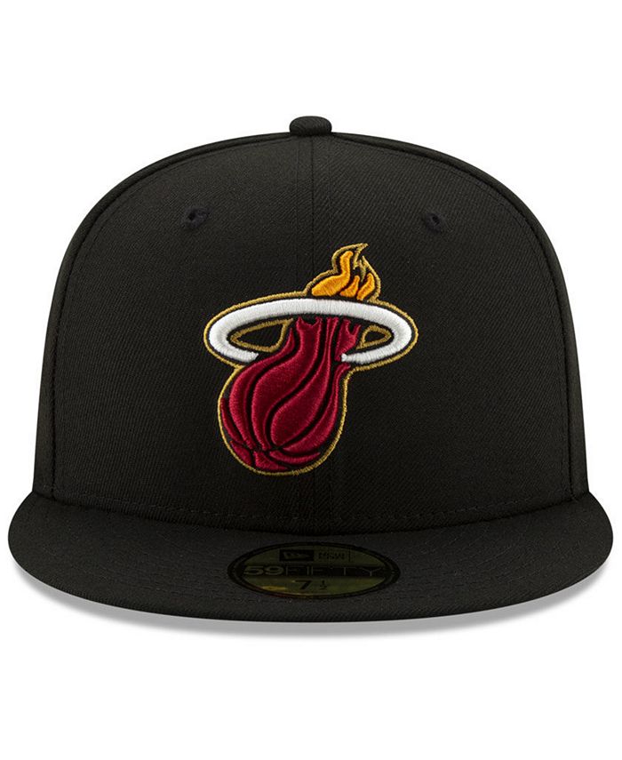 New Era Miami Heat Champs Patch Remix 59FIFTY Fitted Cap - Macy's