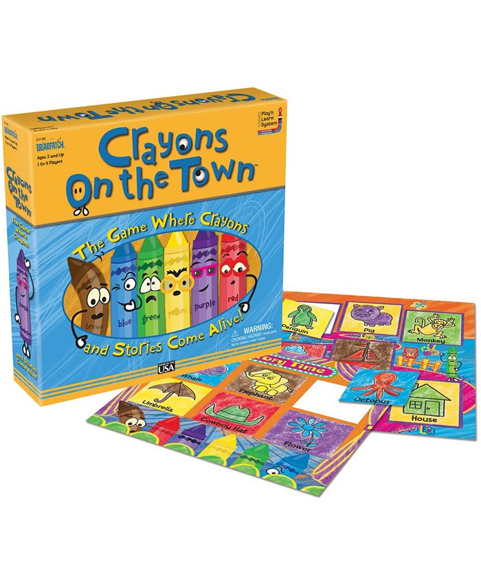 Areyougame Crayons on the Town Board Game - Macy's