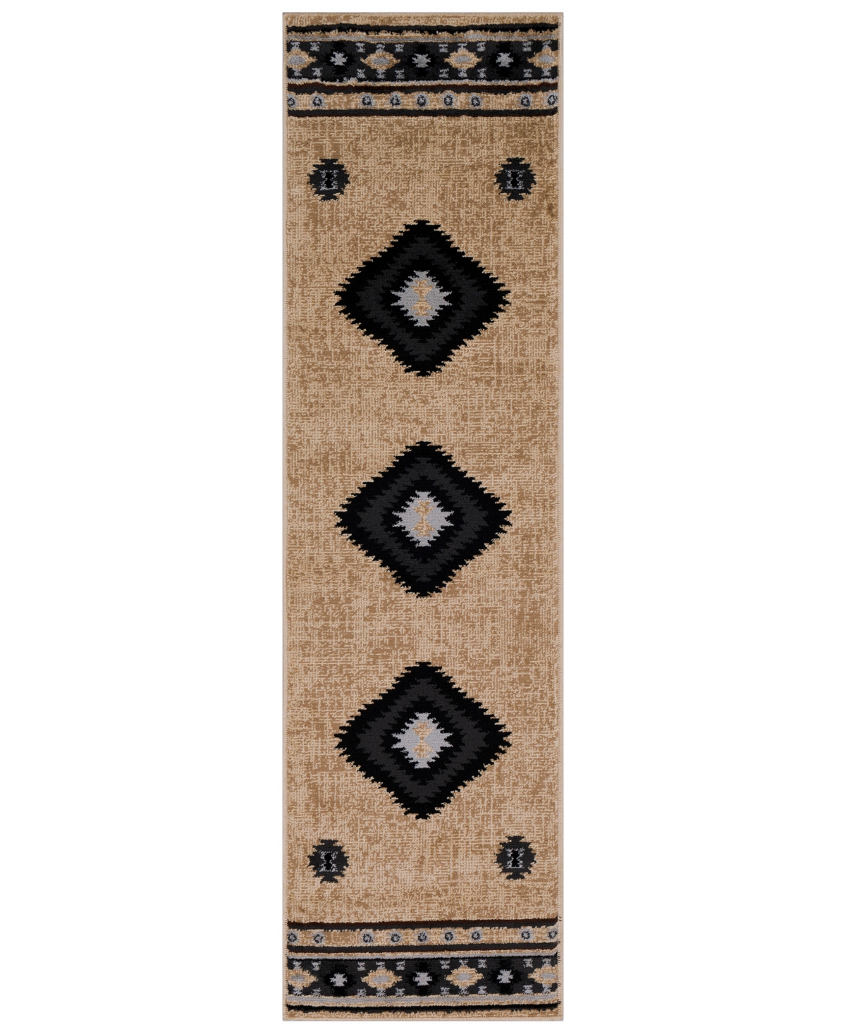 Click here for Livabliss Rugs Paramount Par-1096 Black 22 x 76 Ru... prices