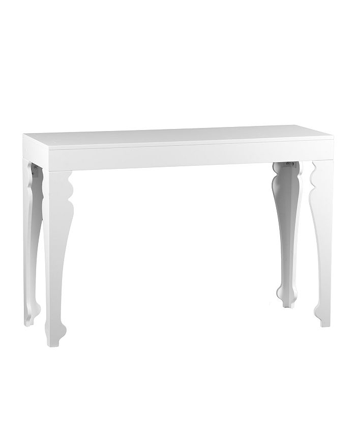 Southern Enterprises Whitsett White Rectangular Console Table - Macy's
