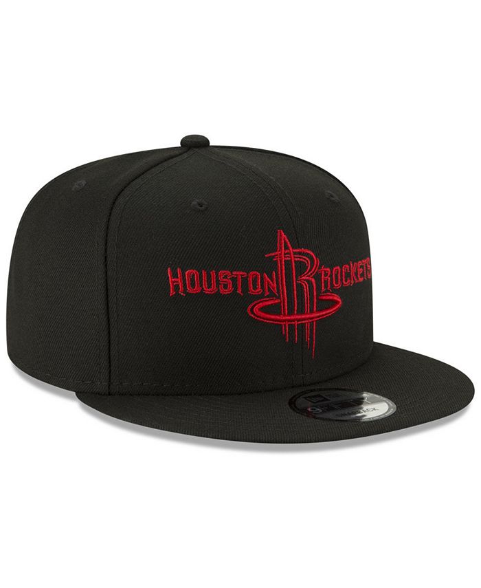 New Era Houston Rockets Logo Trace 9FIFTY Snapback Cap - Macy's