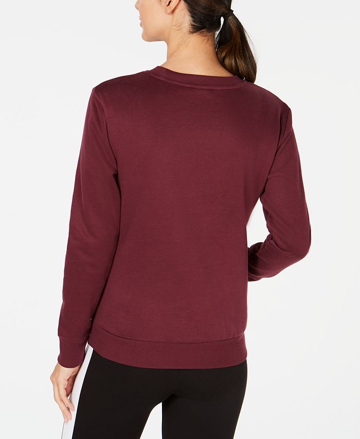 Puma Metallic-Logo Sweatshirt - Macy's