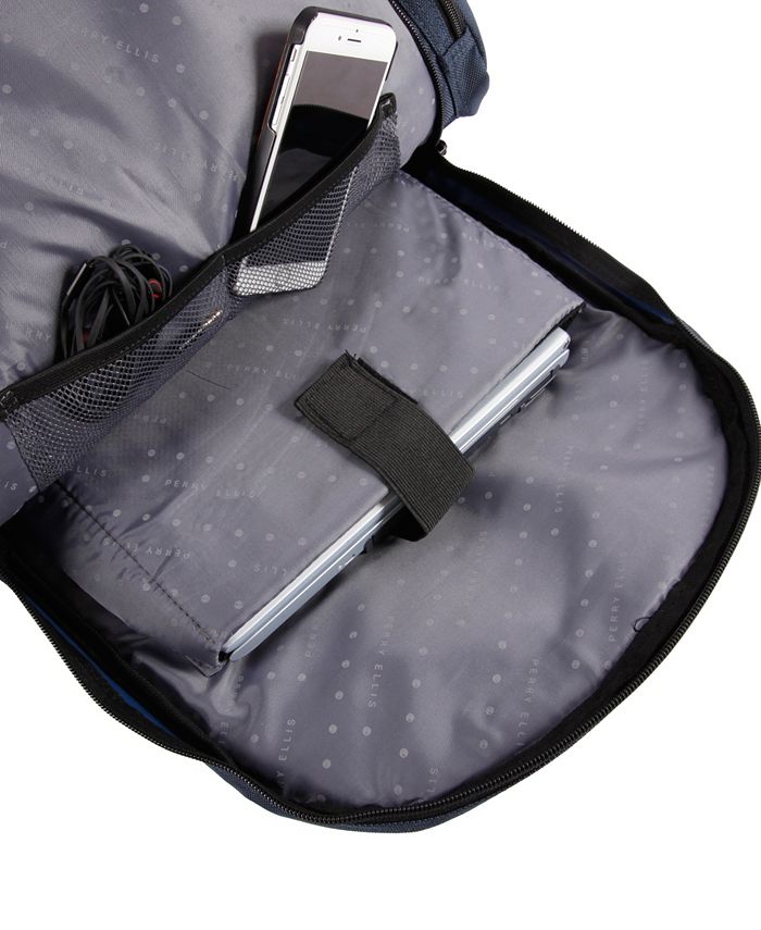 Perry Ellis 350 Laptop Backpack - Macy's