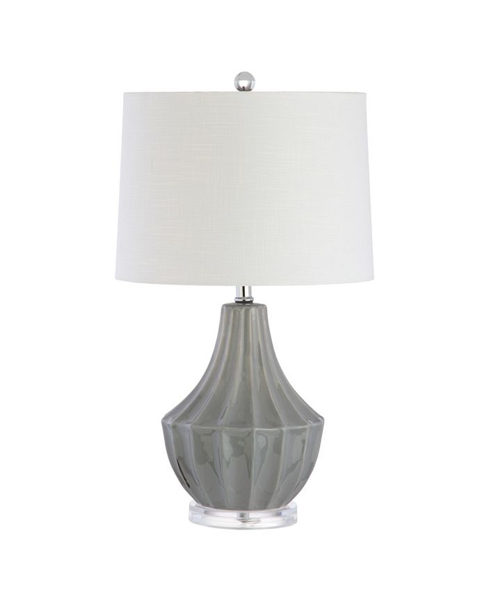 JONATHAN Y Tate Ceramic Led Table Lamp - Macy's
