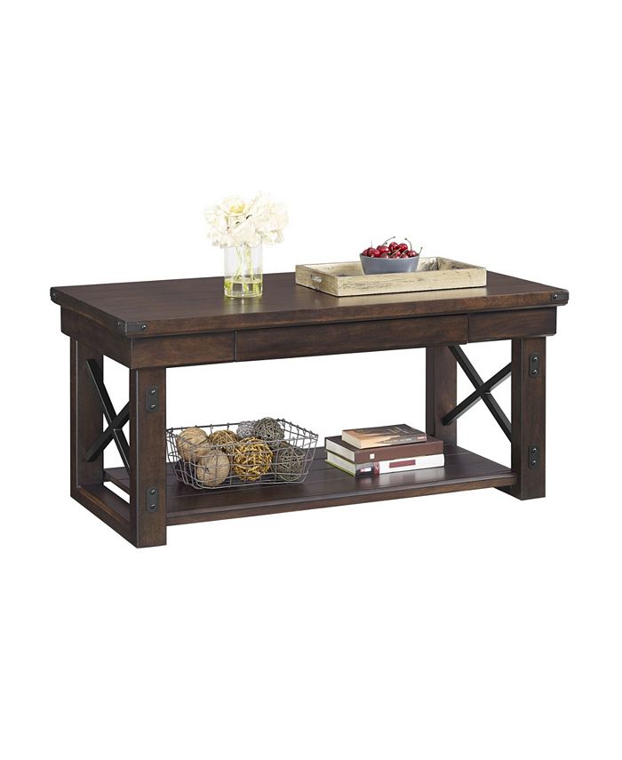Ameriwood Home Broadmore Coffee Table - Macy's