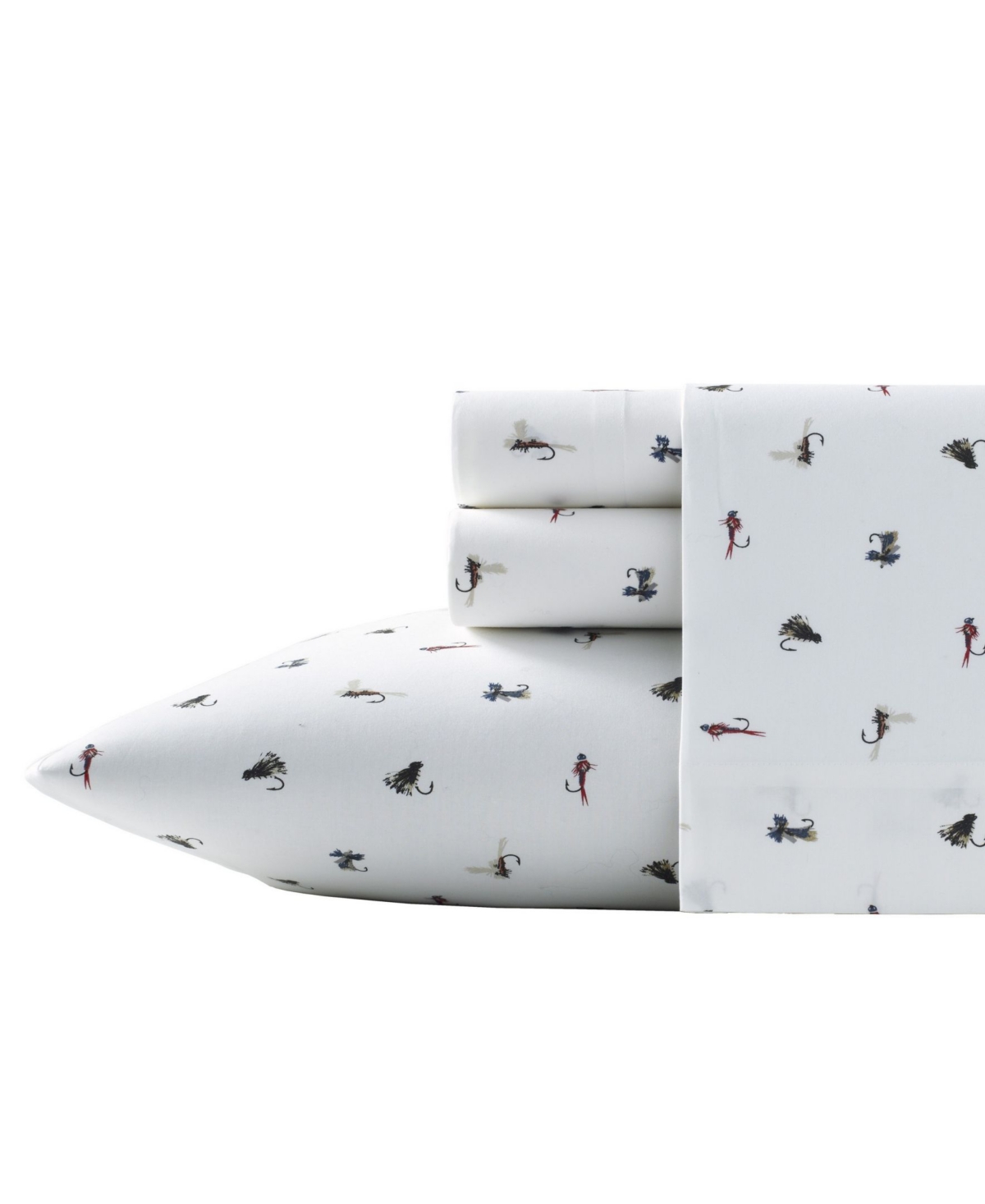 Click here for Eddie Bauer Printed 100 Cotton Percale 4-Pc. Sheet... prices