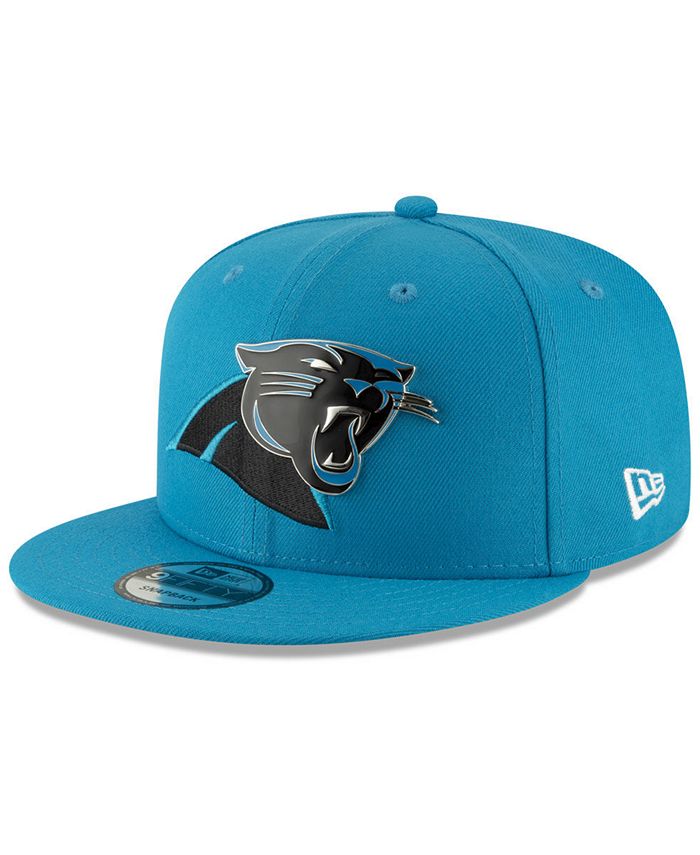 New Era Carolina Panthers Metal Thread 9FIFTY Snapback Cap - Macy's