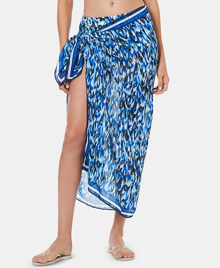 Miraclesuit Printed Pareo Cover-Up - Macy's