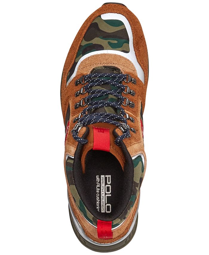 Polo Ralph Lauren Men's Train 100 High-Top Sneakers & Reviews - All Men ...