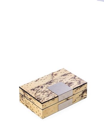 Bey-Berk Wood Valet Box - Macy's