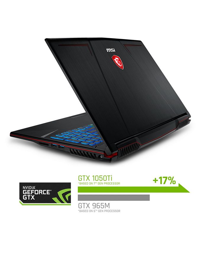 MSI GP63 Leopard-041 15.6" Performance Gaming Laptop RGB - Macy's