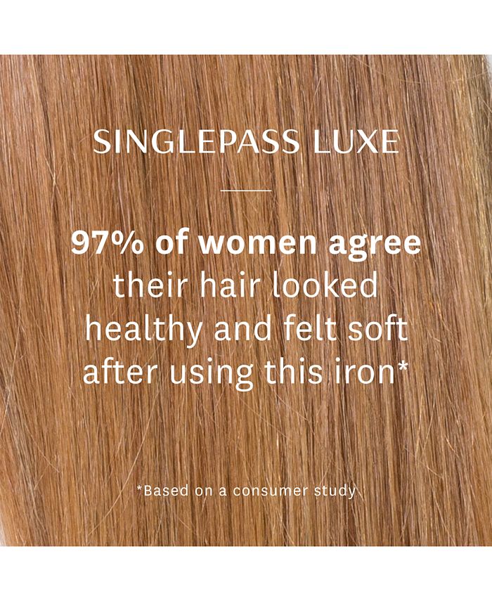 T3 Singlepass Luxe 1 Ionic Straightening And Styling Flat Iron White