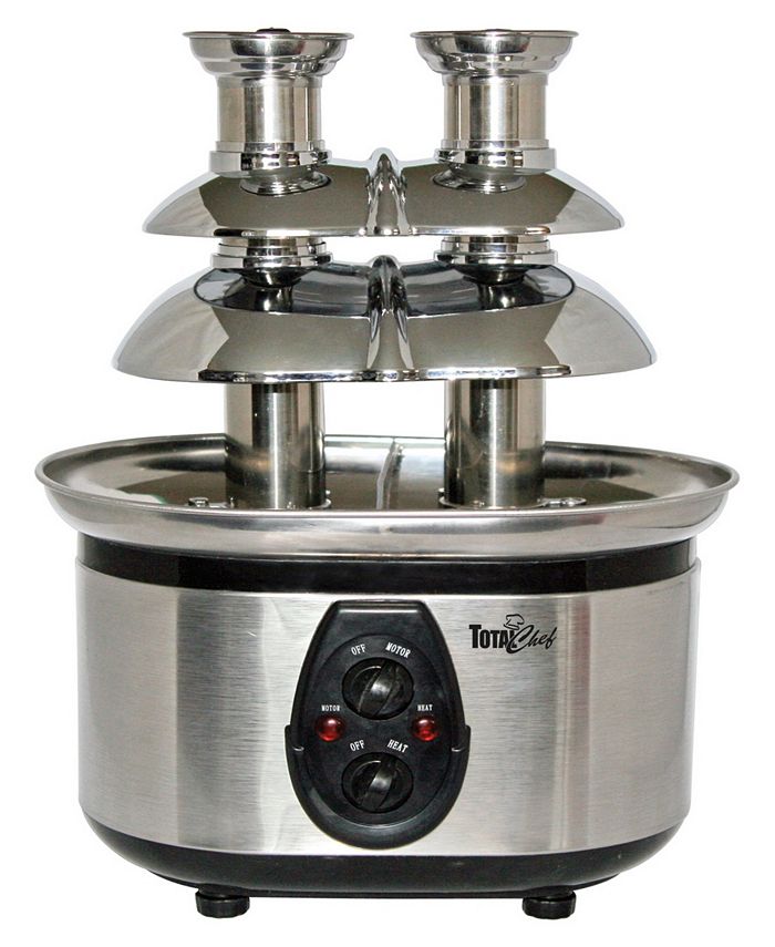 Koolatron Total Chef 3 Tier Double Chocolate Fountain - Macy's
