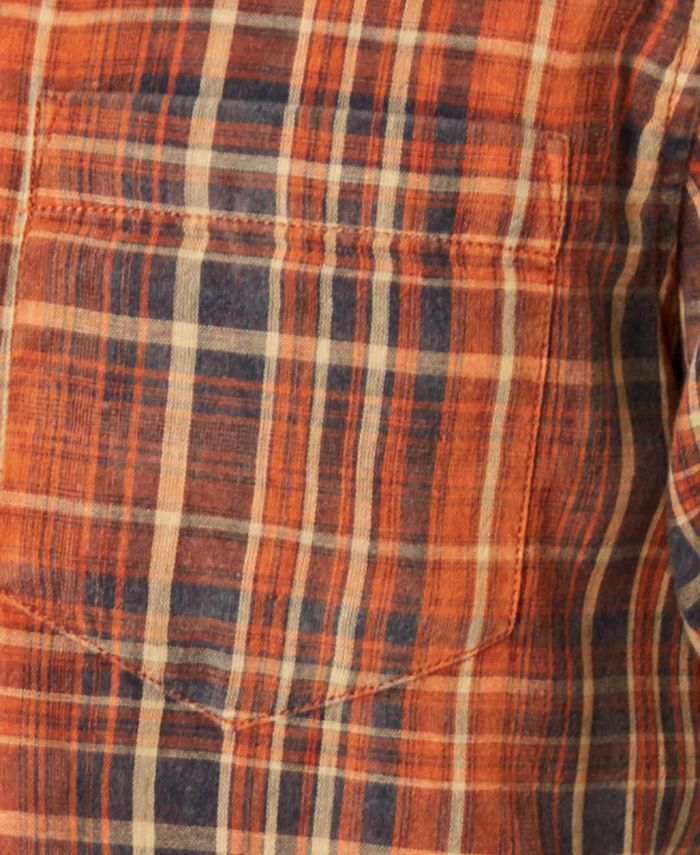 American Rag Men's Regular-Fit Plaid Shirt, Created for Macy's - Macy's