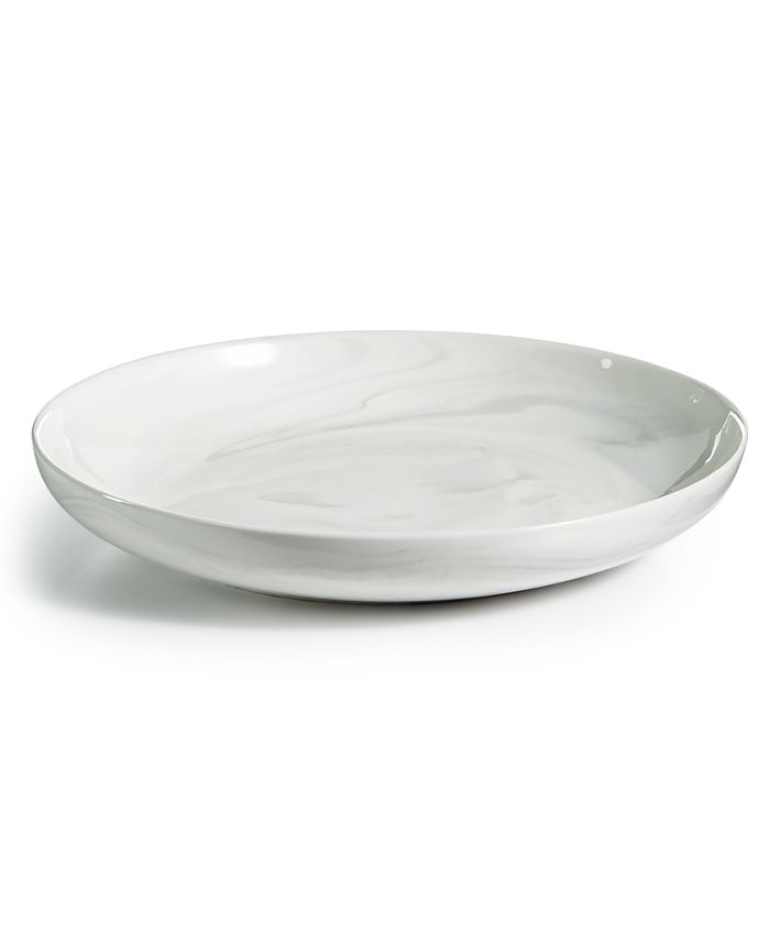 Hotel Collection Marble-Finish Bowl, Created for Macy's - Macy's