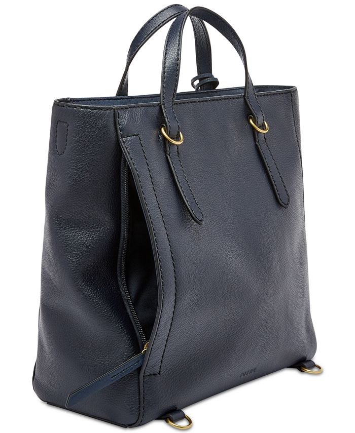 Fossil Camilla Patchwork Leather Backpack - Macy's