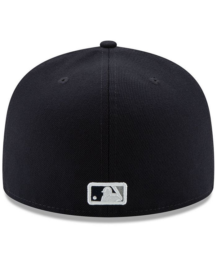 New Era New York Yankees Metal & Thread 59FIFTY-FITTED Cap - Macy's