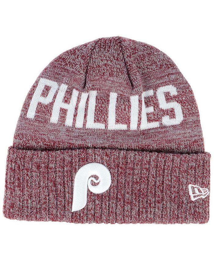 New Era Philadelphia Phillies Crisp Color Cuff Knit Hat - Macy's