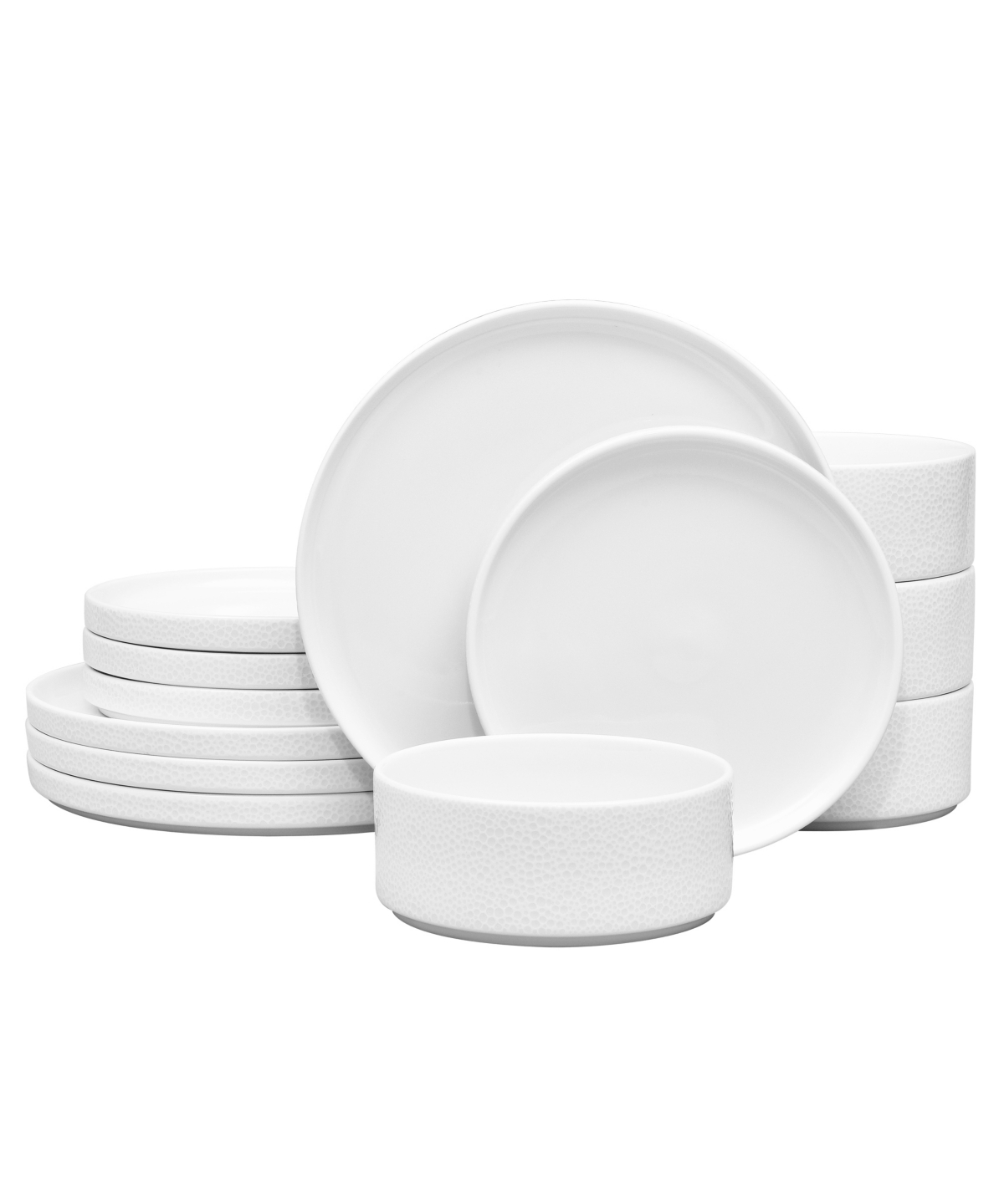 Click here for Noritake Colortex Stone 12-Piece Dinnerware Set  S... prices