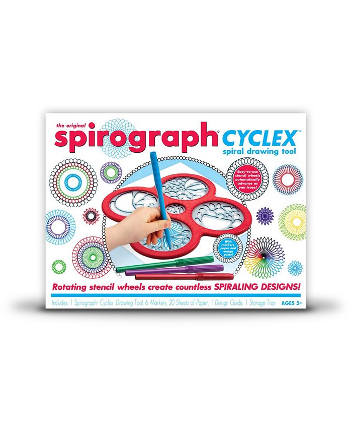 Spirograph Classic Cyclex Spiral Drawing Art Tool Kit - Macy's