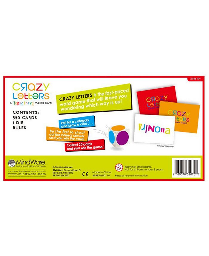 MindWare Crazy Letters - Macy's