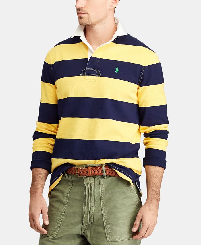 Polo Ralph Lauren Men's Iconic Cotton Rugby Shirt - Macy's