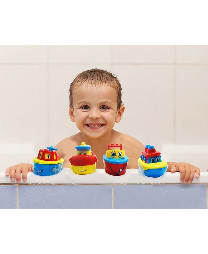 3 Bees and Me Bath Toys Magnetic Boat Set - Macy's