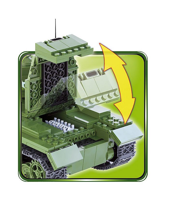 COBI Small Army M26 Pershing Tank Construction Blocks Building Kit - Macy's