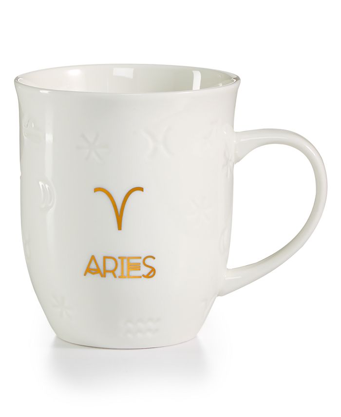Tri-Coastal Design Aries Zodiac Mug - Macy's