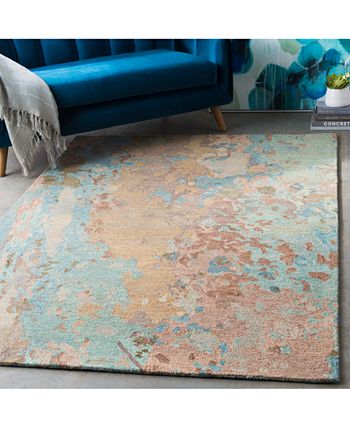 Surya Modern Nouveau MNV-1003 Navy 8' x 10' Area Rug - Macy's