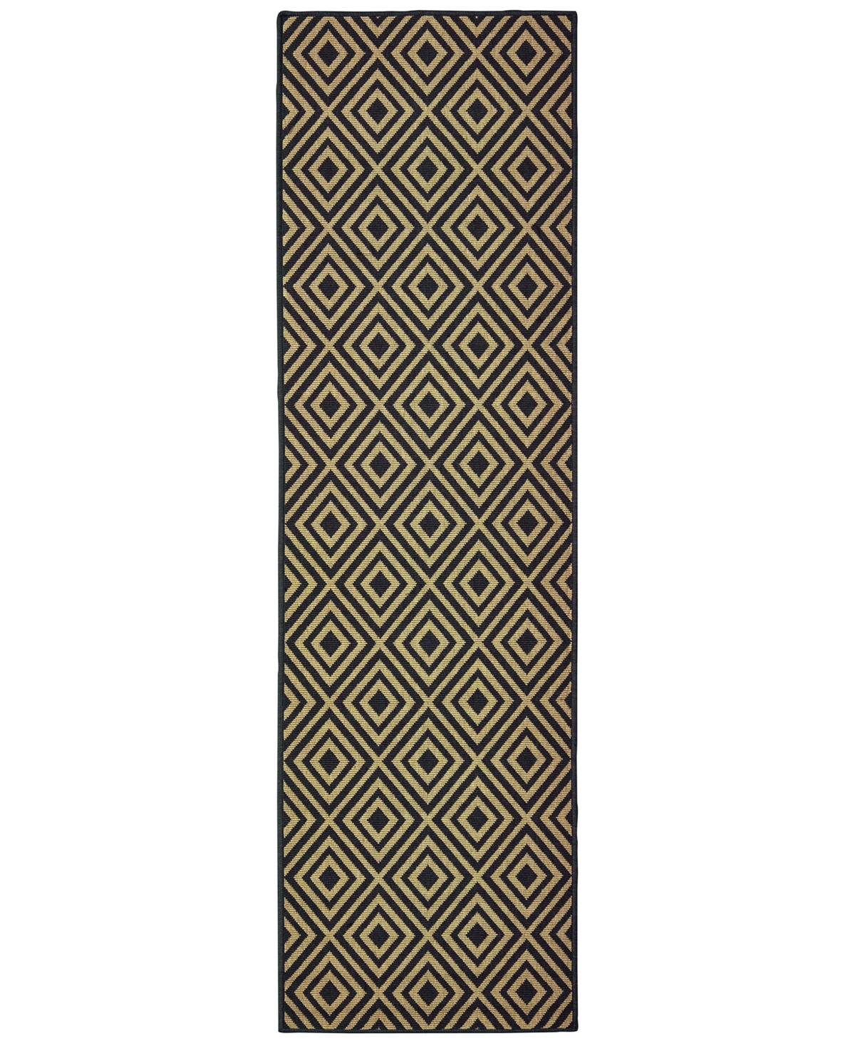 Click here for Oriental Weavers Marina 2335K Black/Tan 23 x 76 In... prices