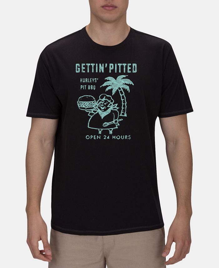 Hurley Men's Lightweight Get Pitted Graphic T-Shirt - Macy's