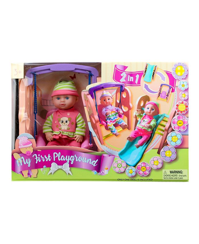 Playtime Toys My First Playground Doll Set - Macy's