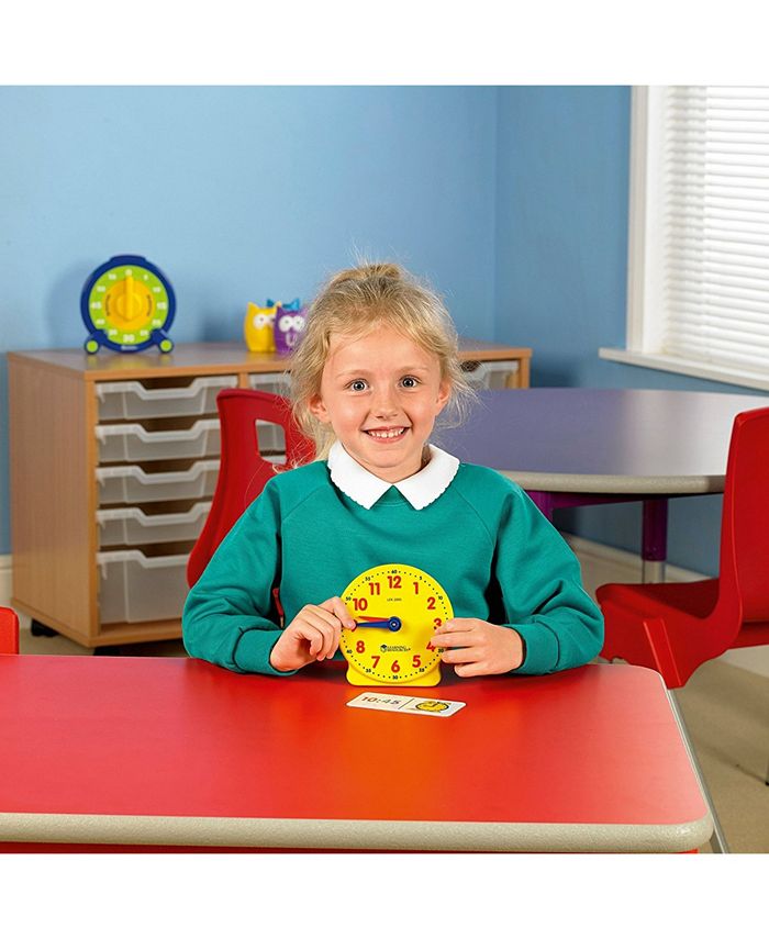 Learning Resources Big Time Student Clock 12 Hour - Macy's