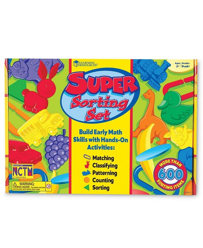 Learning Resources Super Sorting Set with Cards - Macy's